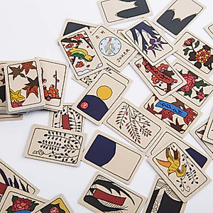 Korean Flower Card Game Hwatu / Good for Gift, Hand-Drawn Illustration Copy