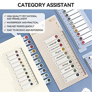Soomeet Weekly Planner, Undated Planner Weekly and Monthly, Goal Planner, Calendar Stickers, Faux Leather Cover, Time Management Manual and Planner, A5 Hardcover with Ruler, 200 Pages, Black