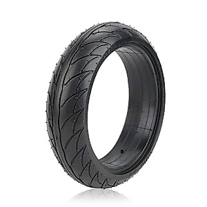 Maxmartt Electric Scooter Tire, Electric Scooter Tires Front Rear Solid Tire Wheel Cover Tyre Compatible with X-i-a-o-m-i Nineb-ot ES1 ES2 ES3 ES4 Electric Scooter, ID 5.3inch, OD 7.3inch