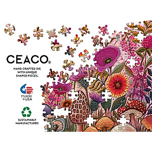 Ceaco - Peggy's Garden - Morel of The Story - 1000 Piece Jigsaw Puzzle