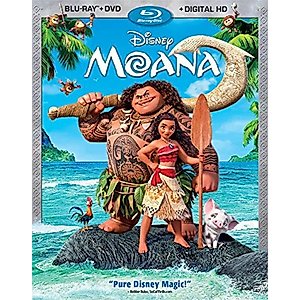 Moana Blu-Ray Auli'i Cravalho, Dwayne Johnson, Rachel House