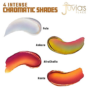 Juvia's Place Culture Duochrome Liquid Eyeshadow Kente - Liquid Eye Makeup for Glitter & Shine, Multi-colored Glitter Liquid Eyeshadow, Sparkly Makeup for Eyes, Women's Glitter Makeup Kit Addition