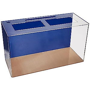 SeaClear 50 gal Acrylic Aquarium Combo Set, 36 by 15 by 20", Cobalt Blue