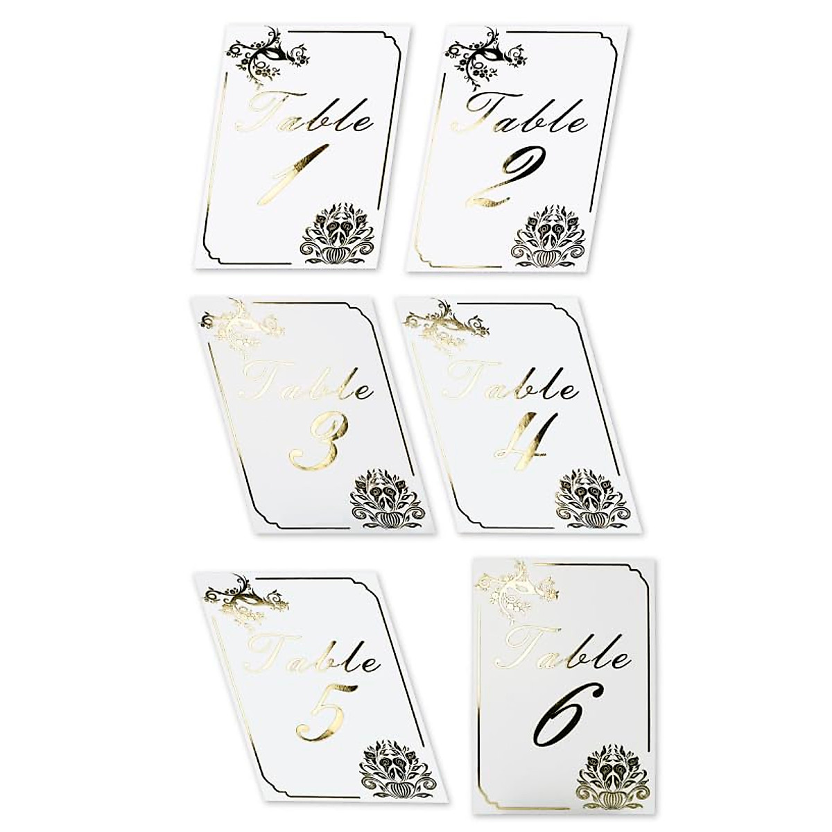 Wedding Table Numbers