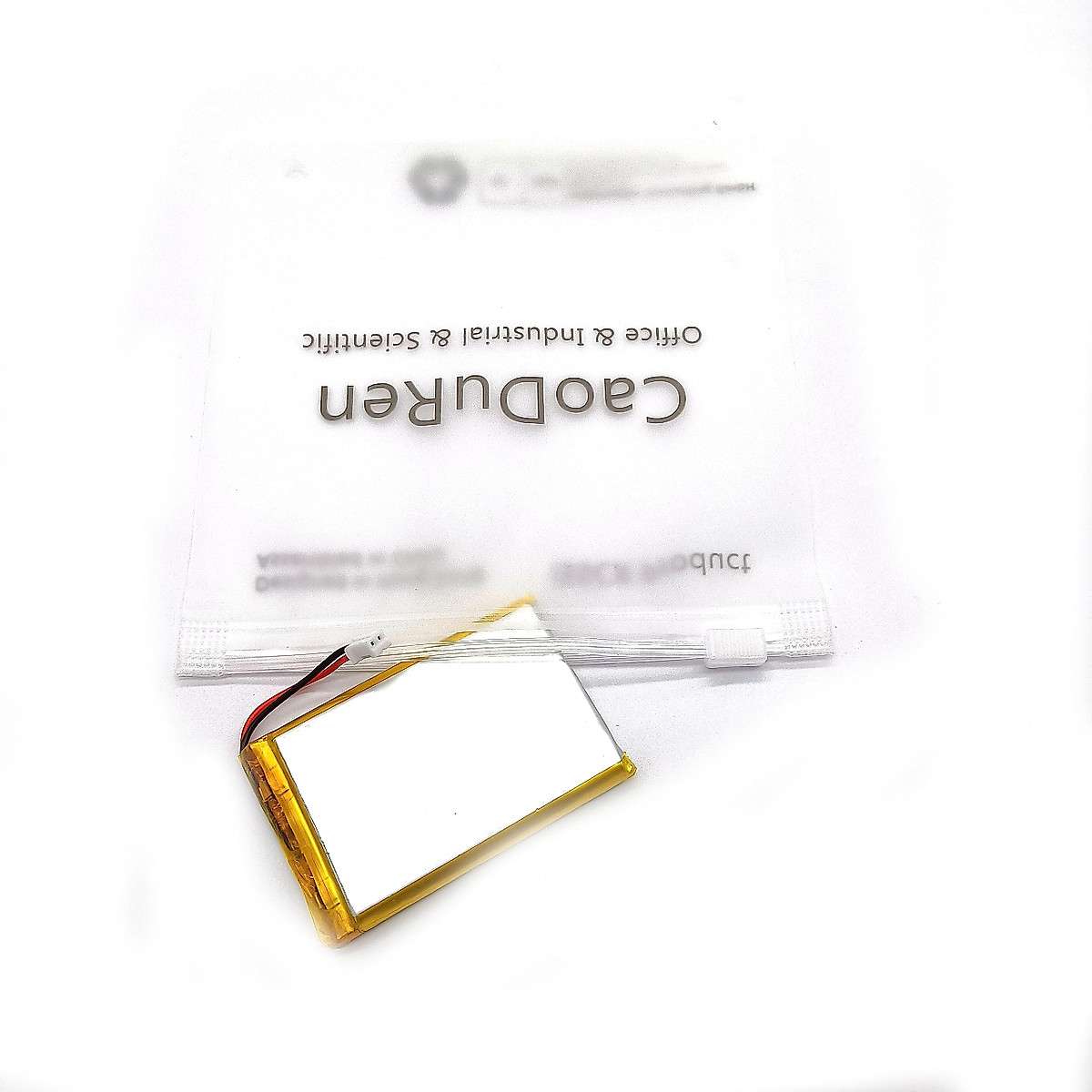 CaoDuRen MSDS Verified Part Number: 502535, Rechargeable 3.7V 400mAh Li Lipo Lithium Polymer Ion Battery Pack with 2 Pin 2.0mm JST Connector