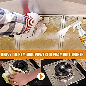 TONBGSEL All-purpose Kitchen Pots and Pan Cleaner, Kitchen Cleaner Spray Degreaser, All Purpose Cleaner Spray