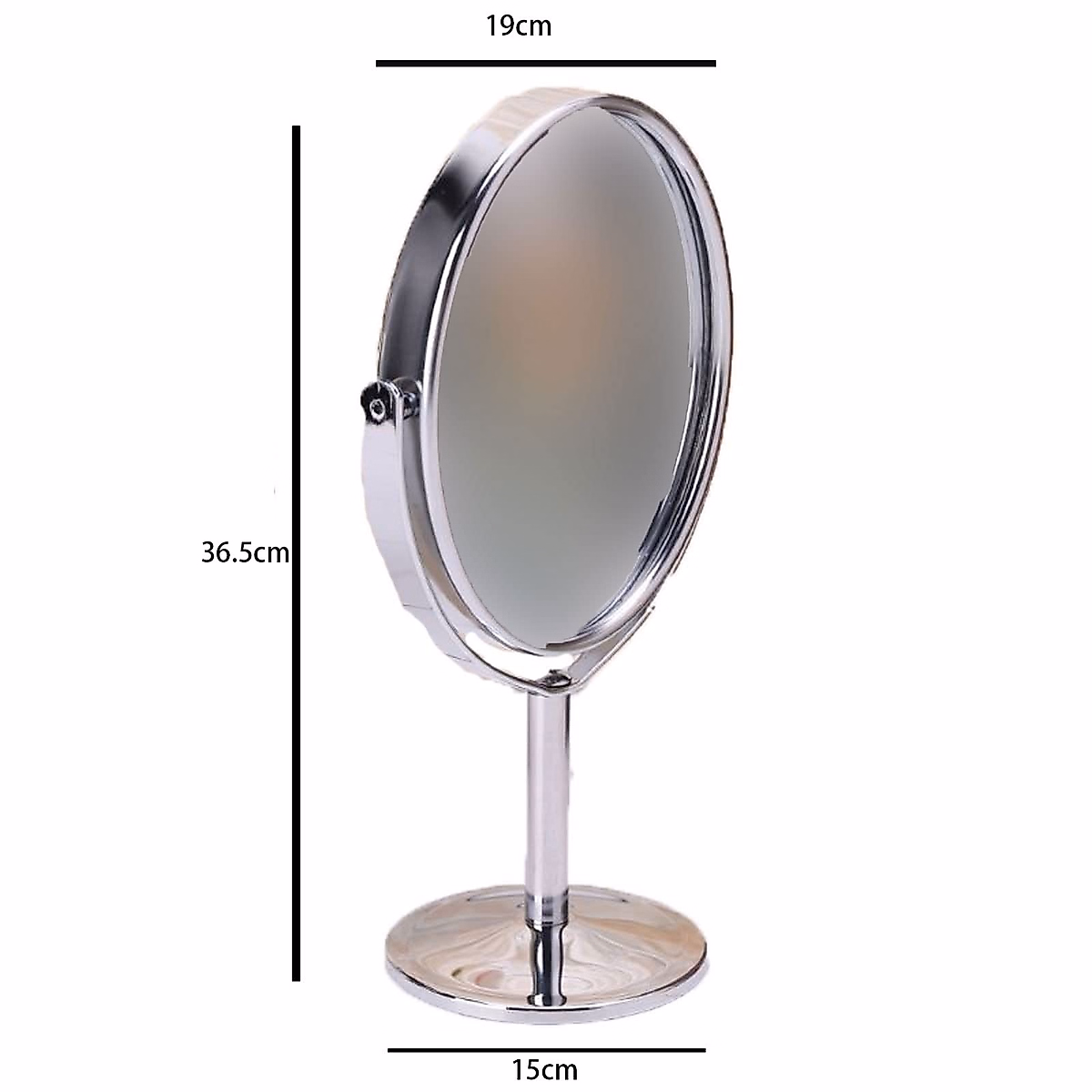 LLUCH Makeup Mirror 1pc Beauty Makeup Cosmetic Mirror Double-Sided Normal Stand Mirror