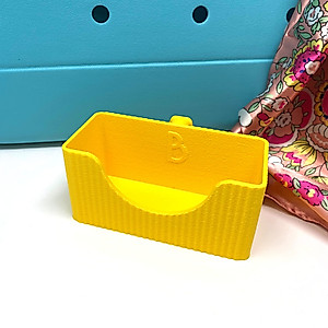 Boglets - Key Holder Accessories - Premium Collection - Decorative Accessories & Organizers - Made in USA (Yellow)