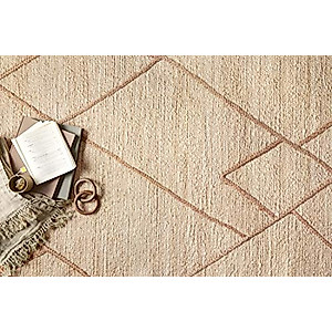 Loloi II Bodhi Collection BOD-05 Natural/Natural, Contemporary 3'-6" x 5'-6" Accent Rug