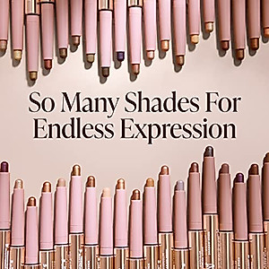 Mally Beauty Evercolor Eyeshadow Stick - Steel Matte - Waterproof and Crease-Proof Formula - Easy-to-Apply Buildable Color - Cream Shadow Stick