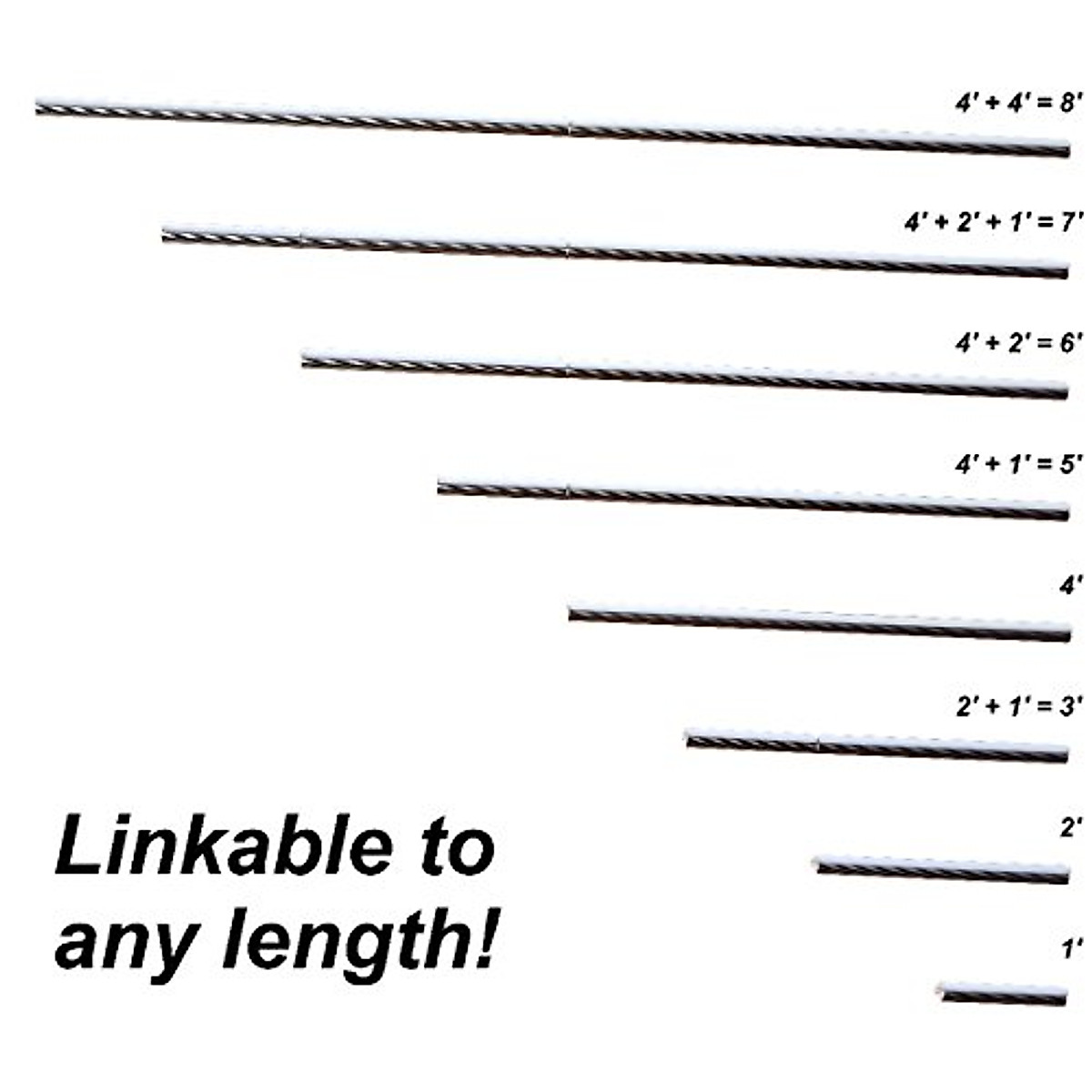 UMR Brightest LED Shop Light 4FT 22W Linkable to Every Length, Ultra Efficient 6500K Daylight Integrated Fixture for Garage, Ceiling, Kitchen, & Under Cabinet, Plug & Play Installation