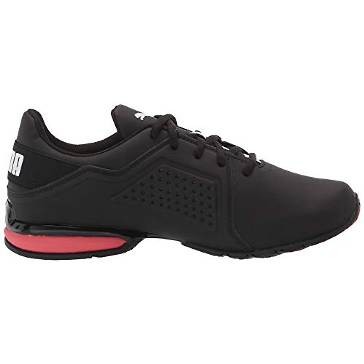 PUMA Men's VIZ RUNNER WIDE Sneaker, Puma Black-Puma White, 11