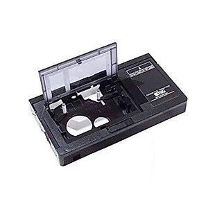 VHS-C to VHS VCR Standar Motorized VHS Cassette Adapter for JVC C-P7U CP6BKU C-P6U Panasonic PV-P1 RCA VCA115 (NOT Compatible with 8mm/MiniDV/Hi8 Tapes)