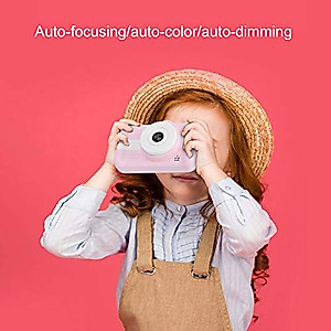 Children Digital Camera, 3.5 inch Large Screen Kids Action Camera 12MP USB Rechargeable Video Camera for Kids Boys Girls