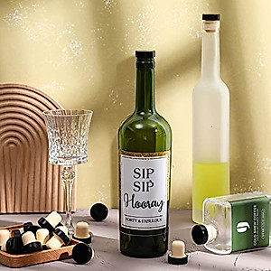 Yookeer T-shaped Stopper Cork Wine Stopper Bottle Stoppers Reusable Wine Bottle Stopper Sealing Plug Bottle Cap for Wine Beer Bottles