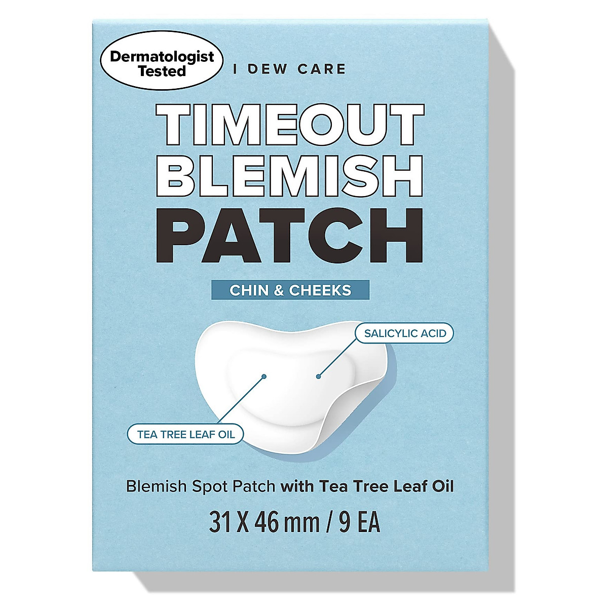 I DEW CARE Hydrocolloid Acne Pimple Patch - Timeout Blemish Chin & Chicks + Timeout Blemish Happy Paws Bundle