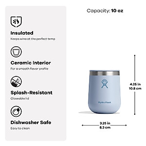 Hydro Flask 10 Oz Ceramic Wine Tumbler Trillium