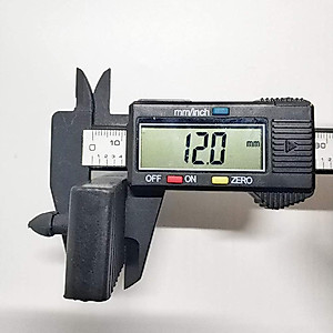 NANSHINE 20PCS 62.5-63.5mm Replacement Bed Slat Holders Kits Bundles Plastic End Caps Holders, Width 63mm x Height 9 mm (Inside Dimension)