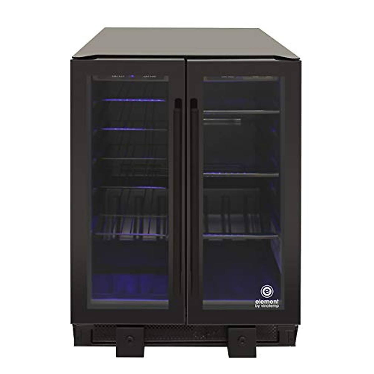 Vinotemp EL-BWC102-02 Touch Screen Beverage Wine Cooler, Black