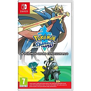 Pokemon Sword + Expansion Pass (Nintendo Switch) (European Version)