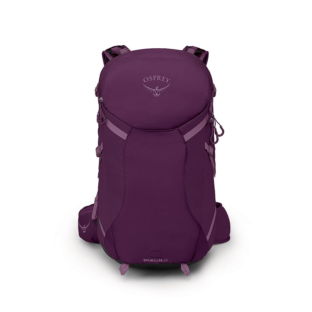 Osprey Sportlite 25L Unisex Hiking Backpack, Aubergine Purple, M/L