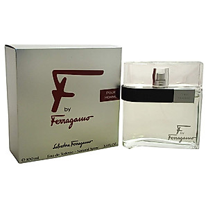 Salvatore Ferragamo F Pour Homme Black Eau De Toilette Spray - 100ml/3.4oz
