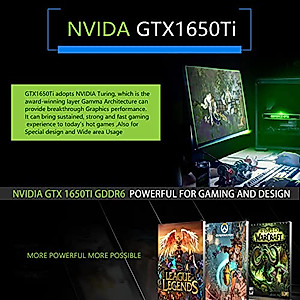 [Gaming PC] Mini PC Core i9 10885H, 8Cores 16Threads Up to 5.3GHZ,Nvidia GTX1650Ti GDDR6 Graphics, Mini Gaming Desktop Computer,32G Ram 1TB Nvme SSD WiFi 6 BT 5.0,Pre-Install Windows 11 Pro