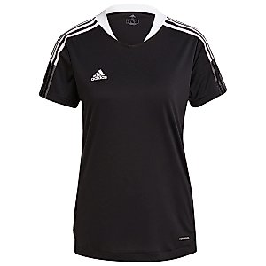 adidas womens Tiro 21 Training Jersey Black Small