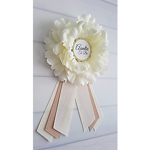 LMC Mom To Be Sash and Dad To Be Pin | Baby Shower Sash and Corsage | USA Handmade