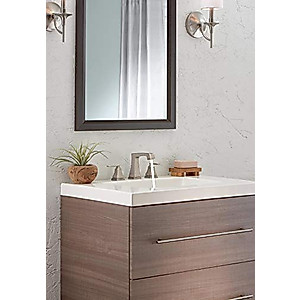 Delta Faucet Ashlyn Widespread Bathroom Faucet Brushed Nickel, Bathroom Faucet 3 Hole, Diamond Seal Technology, Metal Drain Assembly, Stainless 3564-SSMPU-DST