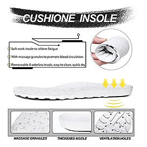 Zapatos de Cocina Kitchen Shoes for Men Nonslip Water Proof Oil Work Clogs，Comfortable Nursing Nurse Shoes for Gardener Food Service，Office Seaside Extra Wide Clog-Men's Mules Chef Shoes New Black