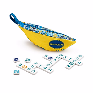 BANANAGRAMS Oceanic Edition Family Board Game, (u-3c-25447)
