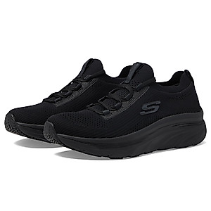 Skechers Women's Slip on Athletic Styling Health Care Professional Shoe, 7 Black