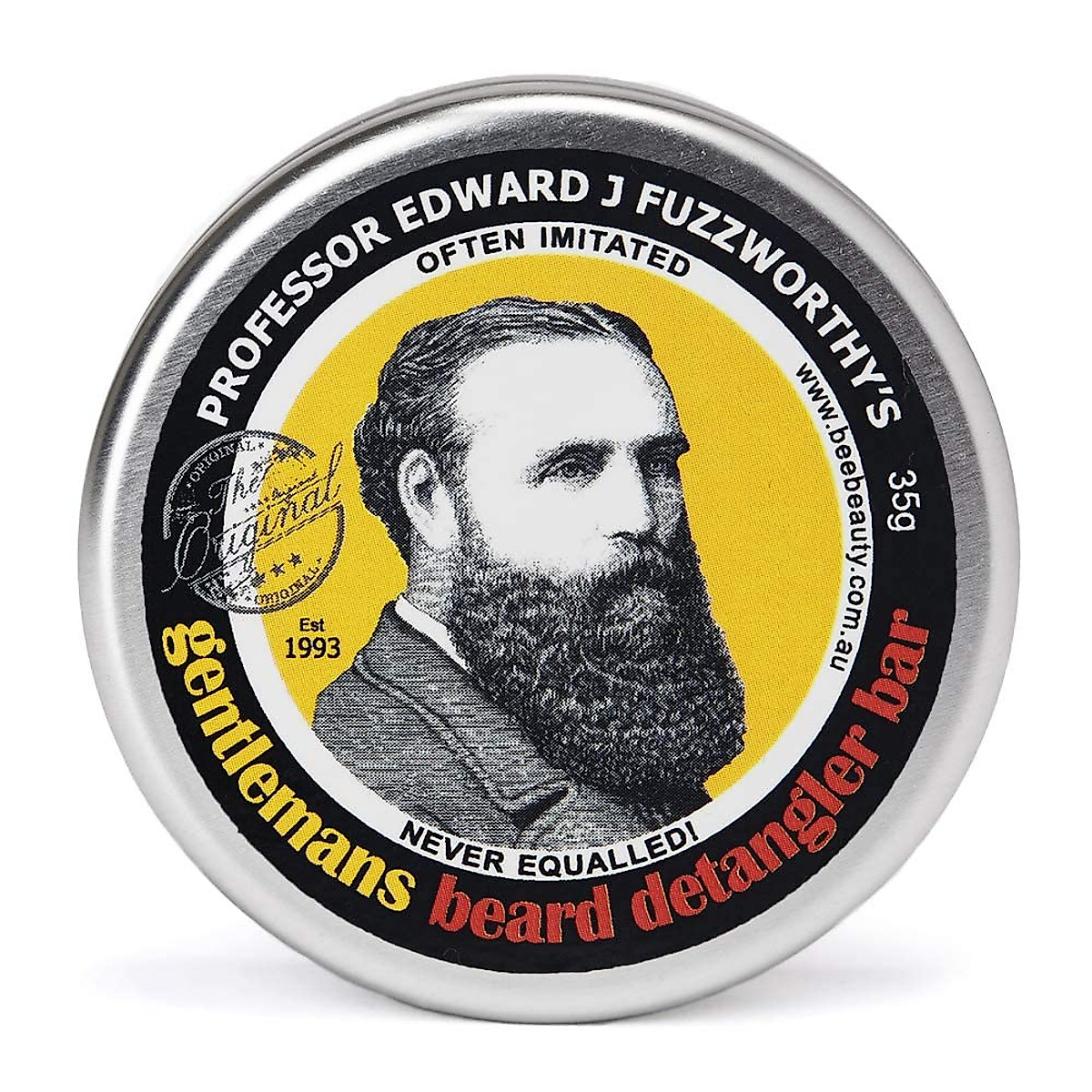 Professor Fuzzworthy's Charcoal Shampoo Bar & Conditioner Bar Grooming Kit for Men - 100% Natural Zero Waste Beard Care | Long Lasting Shampoo = 3 Liquid Shampoo Bottles