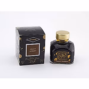 Diamine Guitar Ink, Fountain Pen Ink - Tobacco Sunburst 80ml