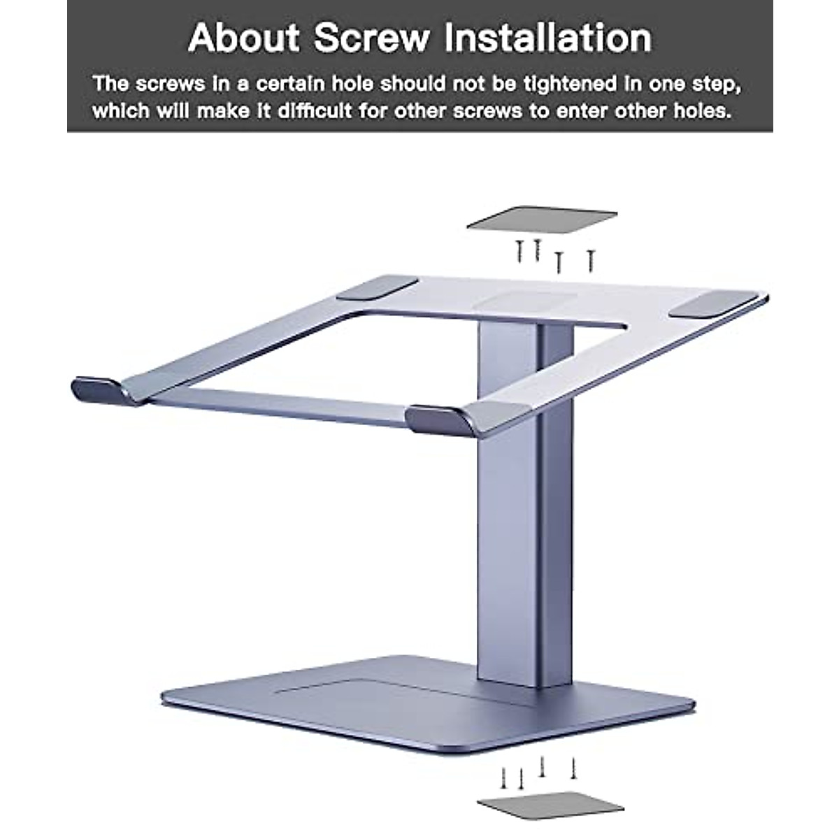 Tall Adjustable Laptop Stand | Sit/Stand & Eye-Level Camera