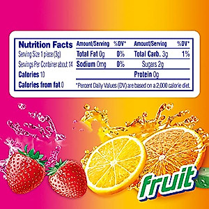 Mentos Candy, Mint Chewy Candy Roll, Fruit, Non Melting, Holiday, Party, Concessions, Office, 14 Pieces (Bulk Pack of 15) - Packaging May Vary