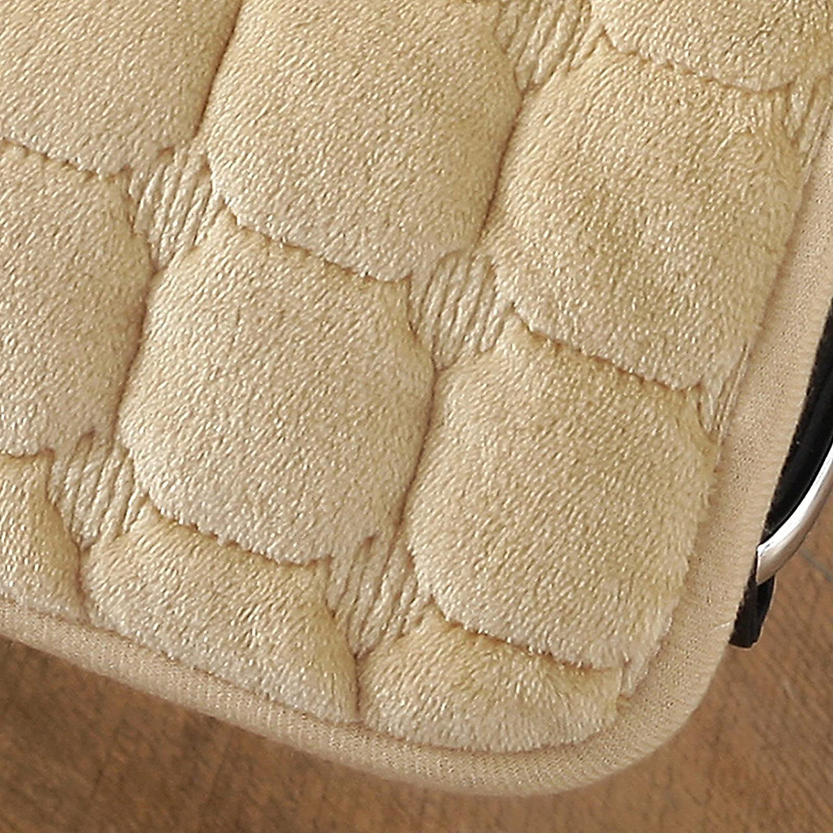 HUALEMEI Comfort Plush Seat Cushion,One-Piece Non Slip Chair Pads with Ties,Washable Gaming Chair Back Rest Cushion for Home Office Chair-K 40x85cm(16x33inch)