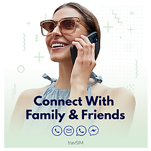 travSIM Europe SIM Card | 12GB Mobile Data at 4G/5G speeds | Free Roaming in UK, Switzerland & 30+ EU Countries | Plan on Europe SIM Card Prepaid with Data is Valid for 30 Days