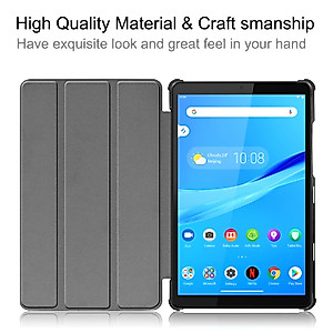 Gylint Case for Lenovo Tab M8 TB-8505F, Smart Case Trifold Stand Slim Lightweight Case Cover for Lenovo Tab M8 TB-8505F / TB-8505X Tablet Star Night