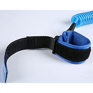 DOYOMODA Child Anti Lost Safety Wrist Link Kids Harness Leash Strap Rope Double PU (Green, 2.0m)