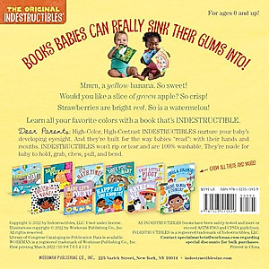 Indestructibles: Taste the Fruit! (High Color High Contrast): Chew Proof · Rip Proof · Nontoxic · 100% Washable (Book for Babies, Newborn Books, Safe to Chew)