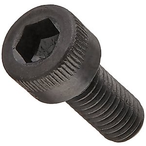 Small Parts M5012CSP Black Oxide Alloy Steel Socket Head Cap Screw, Hex Socket Drive, M5-0.8 Thread Size, 12 mm Length, Fully Threaded, US Made (Pack of 100)