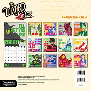 The Wizard of Oz Calendar