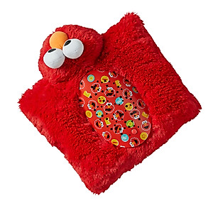 Pillow Pets Elmo Sleeptime Lite - Sesame Street Plush,Red, 14.00" x 9.00" x 8.00"