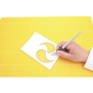 NT Cutter Cushioned Grip Swivel Craft Knife, 1 Knife (SW-600GP)