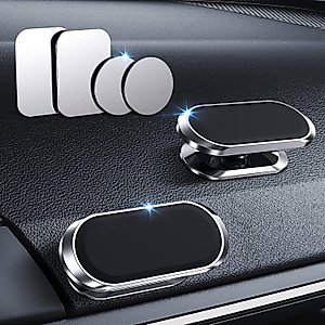 NIYEVN 2 Pack Magnet Phone Holder for Car [ Upgrade N52 Magnet ] Magnetic Phone Holder for Car, [ 360° Rotation ] Universal Dashboard Car Phone Holder Magnetic Fits Samsung & iPhone 16 Pro Max