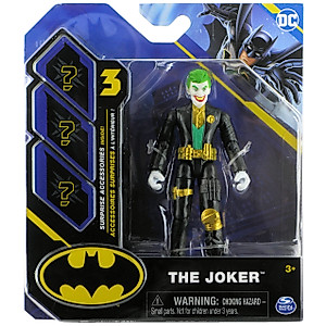 BATMAN DC 2022 The Joker (Black and Gold Tux) 4-inch Action Figure by Spin Master