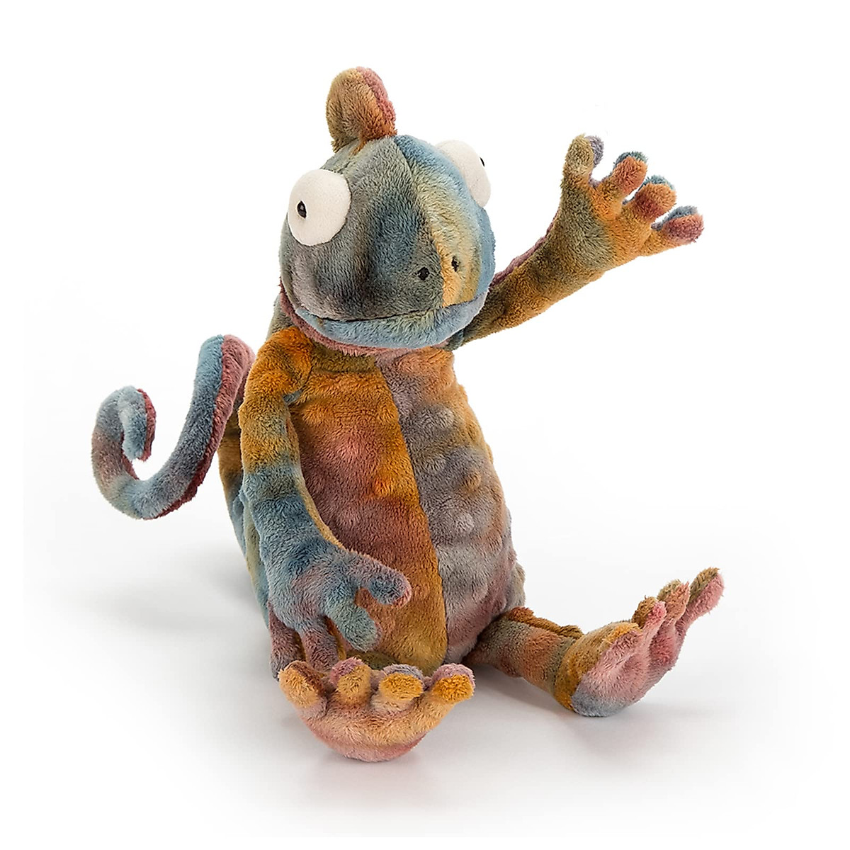 Jellycat Colin Chameleon Stuffed Animal, 11.5 inches | Reptile Plush Toy | Classic Children's Gift