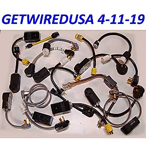 5-15P 3-Pin Male 110/125V Wall Plug To L6-30R 110/125V 3-Prong Receptacle Outlet Miller Lincoln Hobart Plasma Cutter Welder Mig Tig Arc Adapter, Electrical Power Connector Cord Converter NEMA FX521